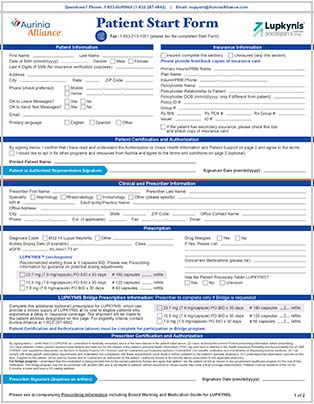 Get Started With LUPKYNIS® (voclosporin) | Aurinia Alliance®